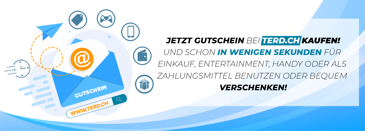 Terd | Gutscheine und Guthaben Online kaufen – Terd.ch